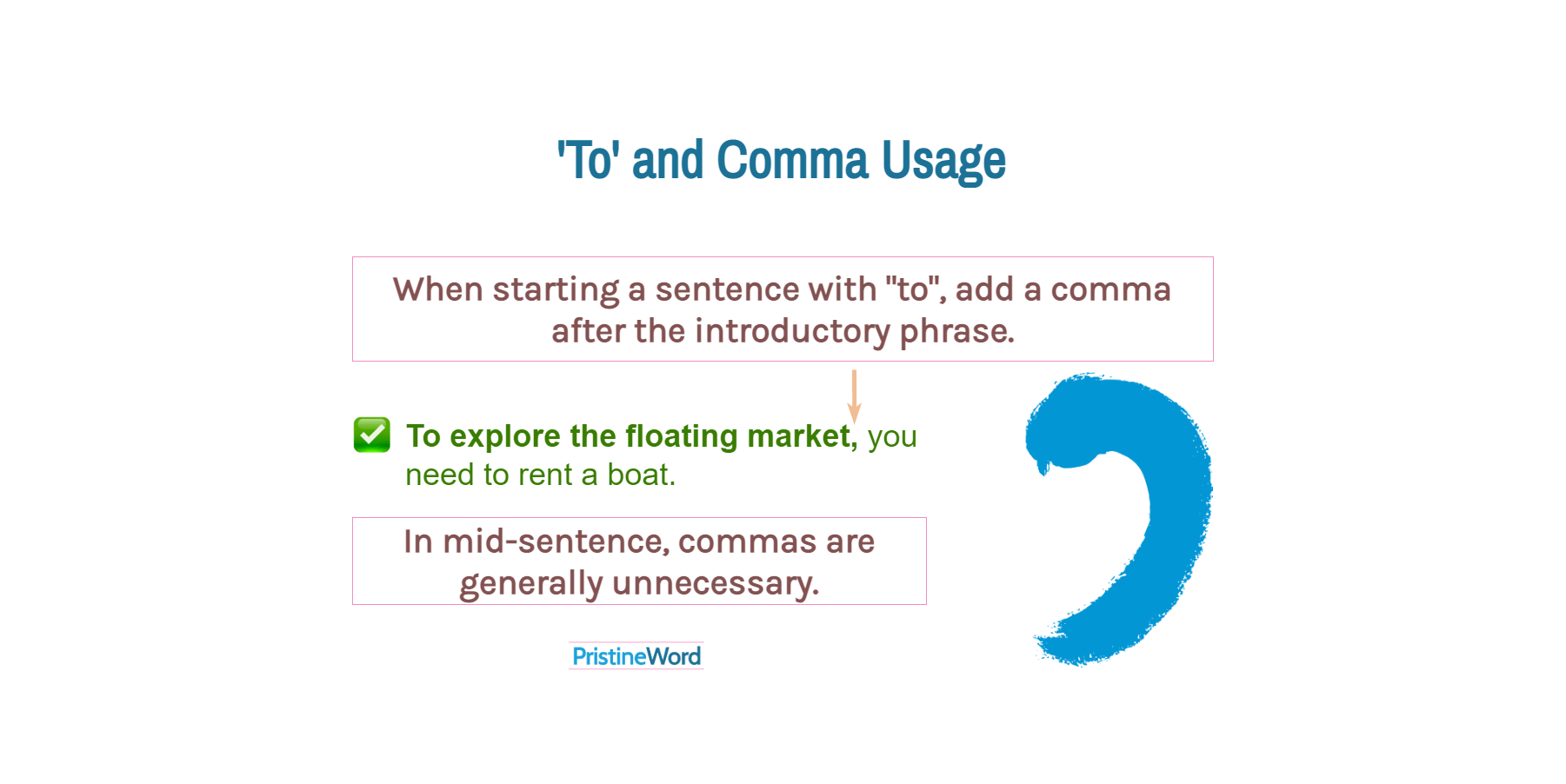 Commas With To commas-with-to