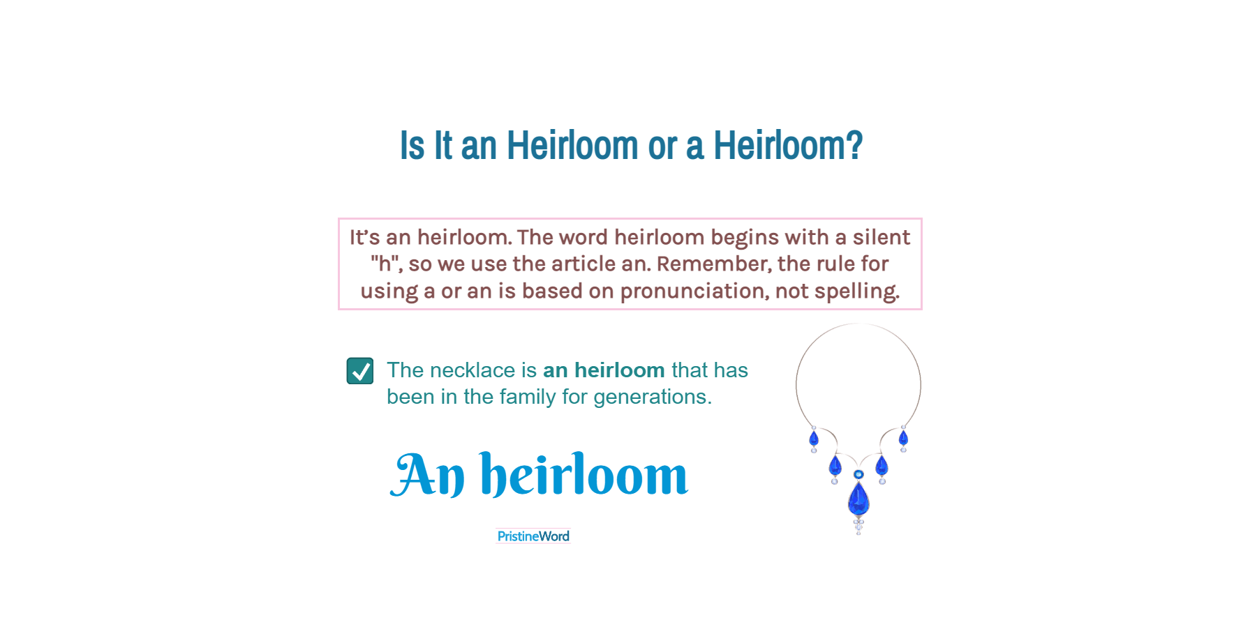 Is It an Heirloom or a Heirloom?